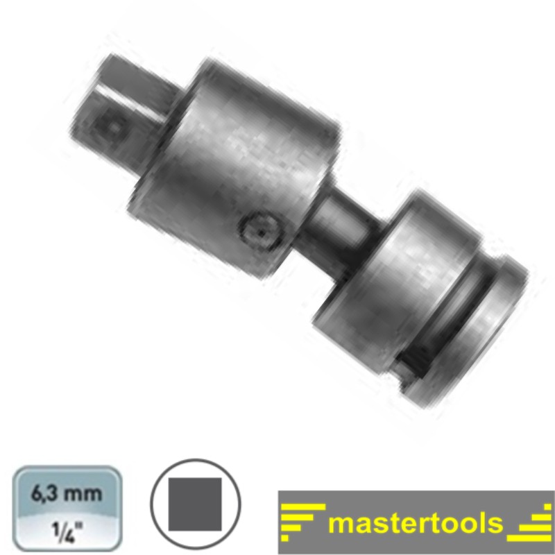 004002 ASW Adaptor articulat patrat interior 1/4" patrat exterior 1/4"