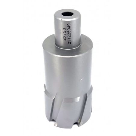 Carota pt. otel din carbura de tungsten, ⌀ 42mm, h:50mm, cu prindere Weldon