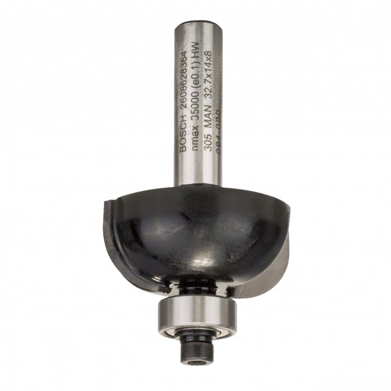 2608628364 BOSCH Freza, doua taisuri 32.7x13.7x55 mm, tija 8 mm