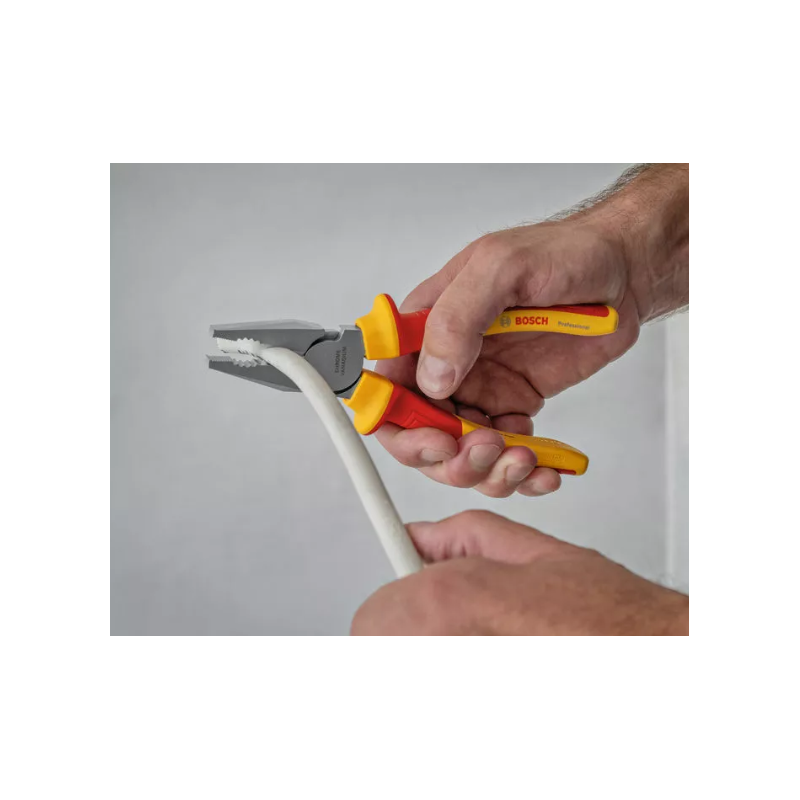 BOSCH Cleste combinat izolat electric 1000V, lungime 180 mm