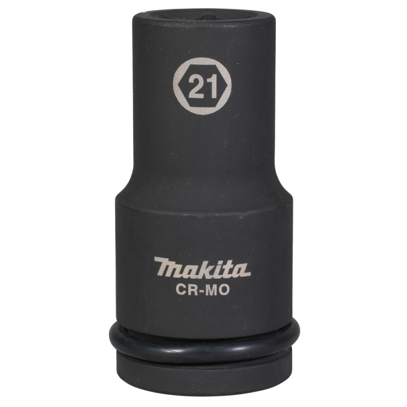 MAKITA Cheie tubulara hex 21 mm, patrat 3/4", lungime 90 mm, de impact