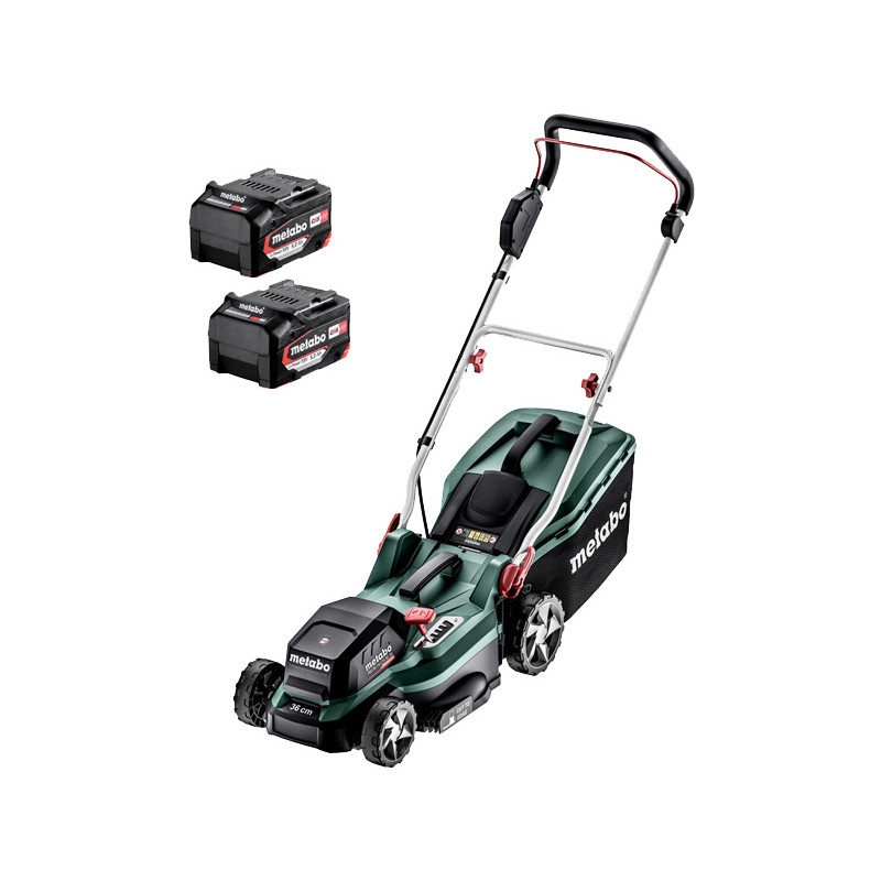 METABO RM 36-18 LTX BL 36 Masina de tuns gazon 2xLi-Ion 18V,5.2Ah,36cm