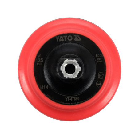 YT-47890 YATO Disc de lustruit cu velcro, diametru 125 mm, prindere M14