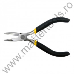 42304 VOREL Cleste cu varf ascutit indoit, lungime 125 mm