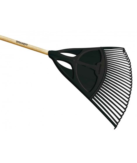 FISKARS 135591 Grebla neagra pentru frunze (XL) classic