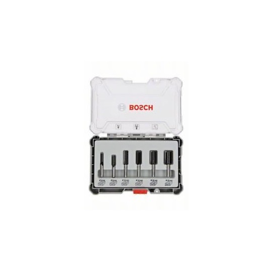 BOSCH 2607017465 Set 6 freze lemn profilat cant tija 6mm
