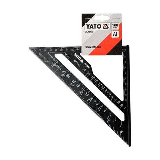 YT-70786 YATO Echer multifunctional pentru masuratori tamplarie 180mm